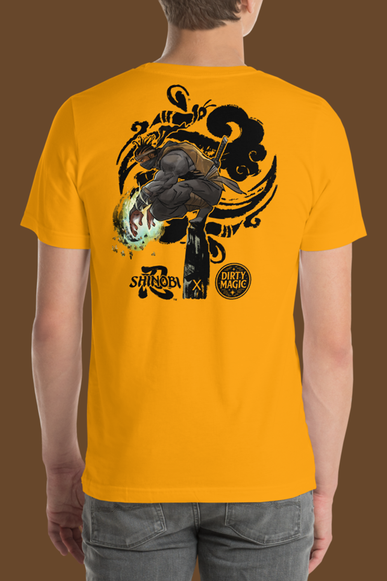 SHINOBI x Dirty Magic Sitting Pose Tee – SEGA Shop