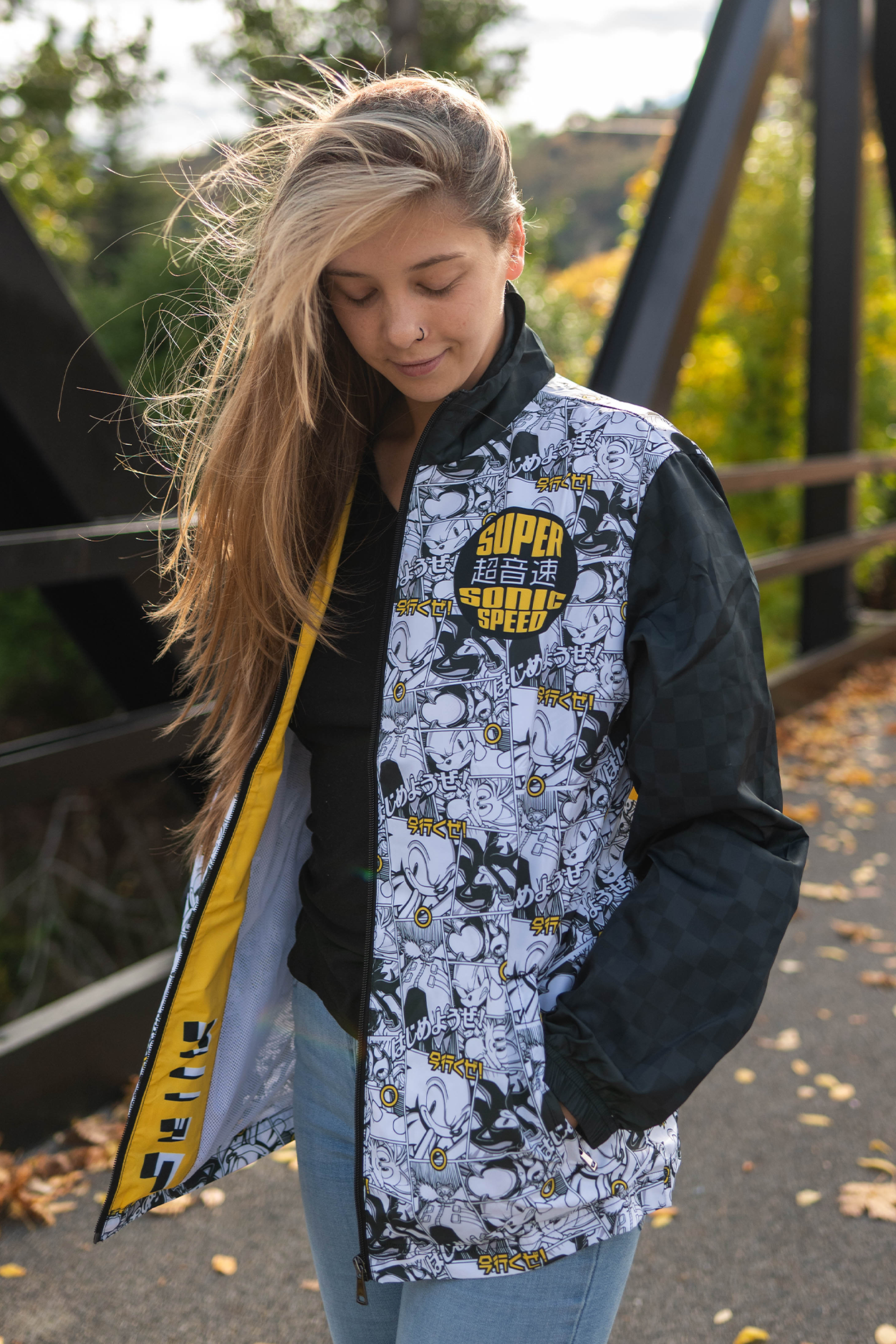 Sonic the Hedgehog: Comic Supersonic Windbreaker – SEGA Shop