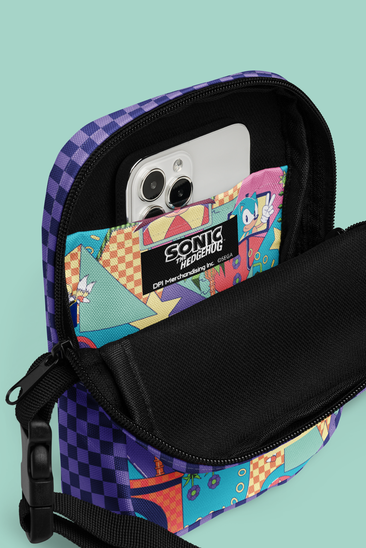Sonic Pastel Hill Zone Crossbody Bag – SEGA Shop