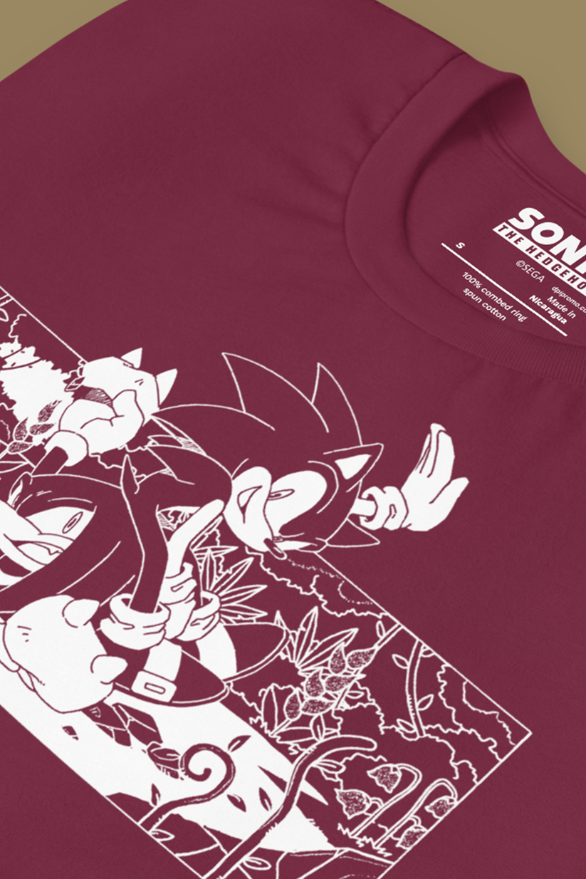 Sonic The Hedgehog: Sonic and Knuckles Wallpaper Cover Story Tee – SEGA ...